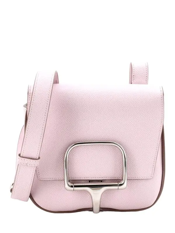 HERMES Della Cavalleria Epsom Mini Shoulder Bag - Mauve Pale