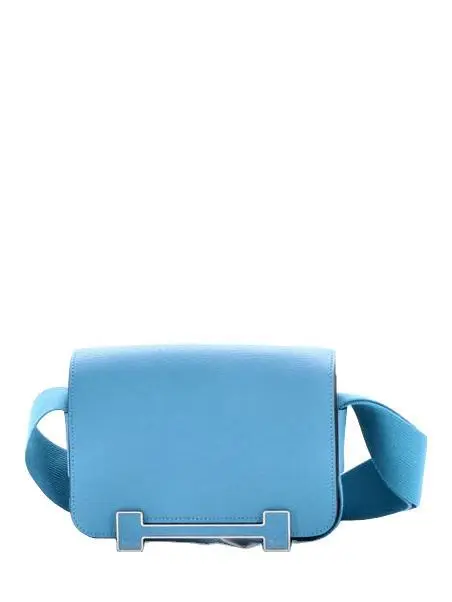 Hermès Geta Bag Chevre Mysore - Blue