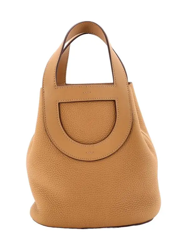 HERMES In-the-loop 18 Handheld Bag - Biscuit