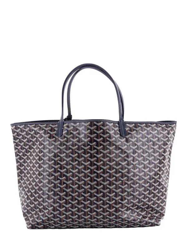 GOYARD Saint Louis Coated Canvas Gm Tote - Yellow