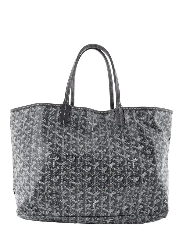 GOYARD Saint Louis Tote Coated Canvas Pm - Gray