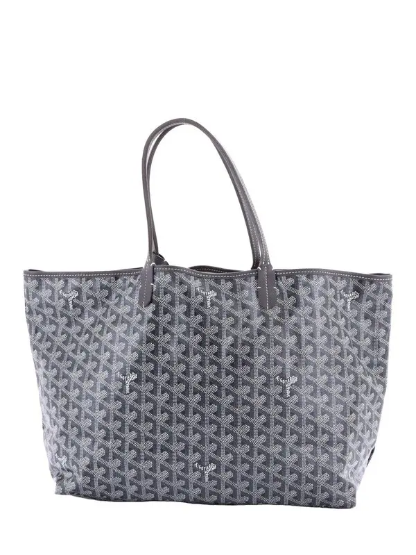 GOYARD Saint Louis Pm Tote Coated Canvas - Gray