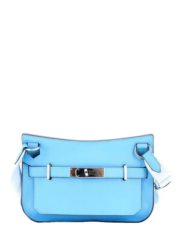 HERMES Verso Jypsiere Bag Swift Mini - Celeste