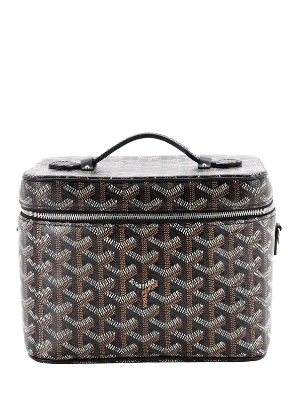 GOYARD Muse Vanity Case Coated Canvas - Black