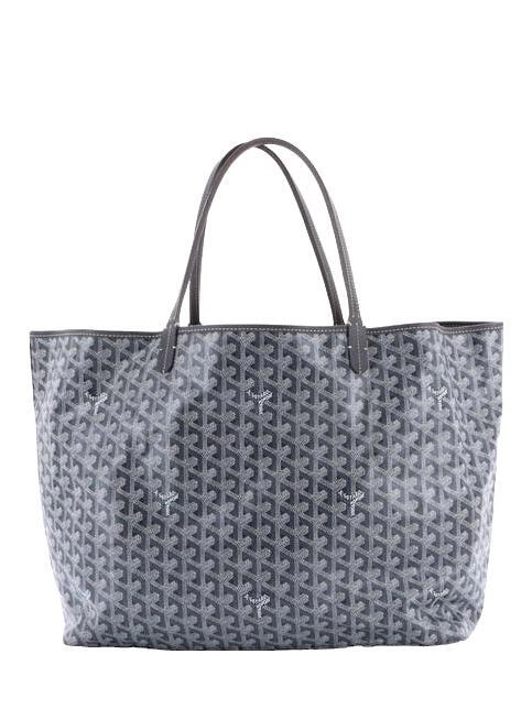 Goyard Saint Louis Tote Coated Canvas Gm - Grey