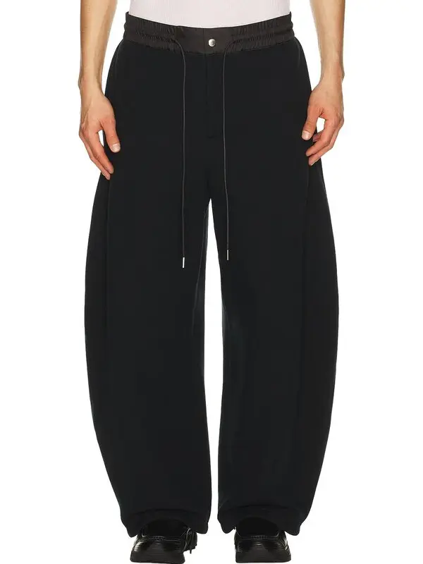 Sacai Sponge Sweatpants - Black