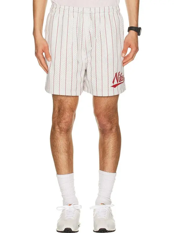 Nike Baseball Flow Shorts - Photon Dust & Team Crimson