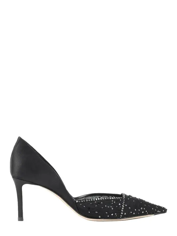 Giorgio Armani Pointed-toe Stiletto Pumps - Black