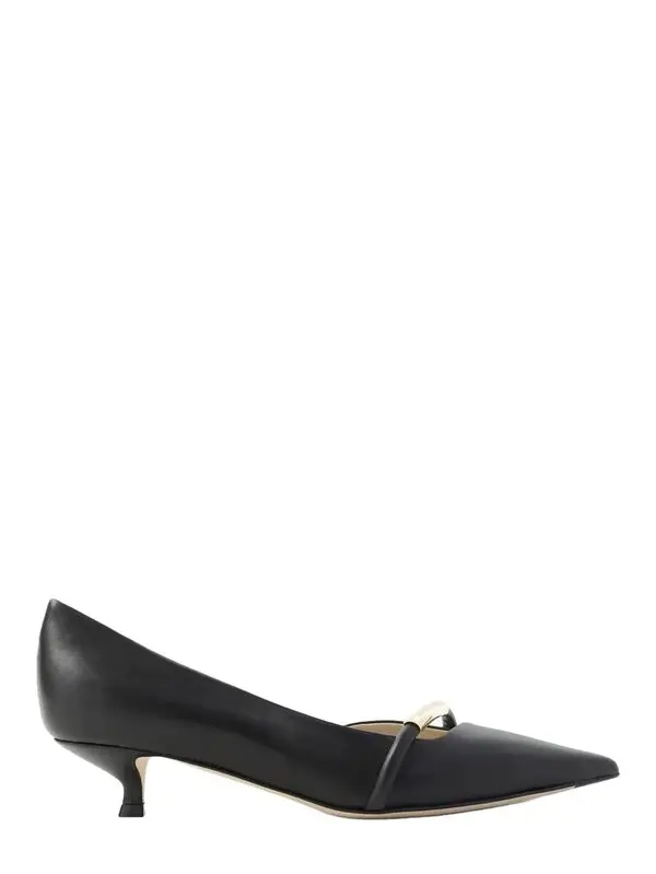 Giorgio Armani Point-toe Strap Pumps - Black