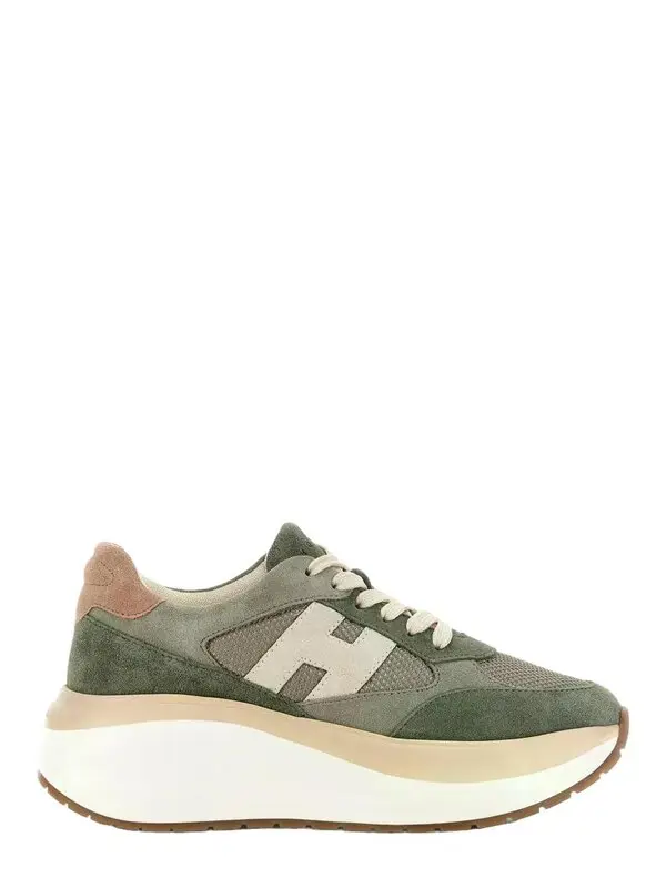 Hogan H696 Chunky Sneakers - Green