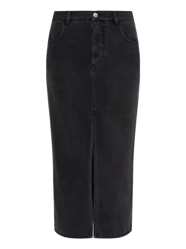 Isabel Marant Faharia Mid-cut Skirt - Black
