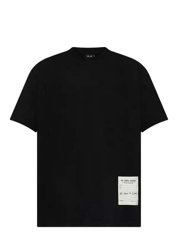44 LABEL GROUP Crew Neck T-shirt - Black