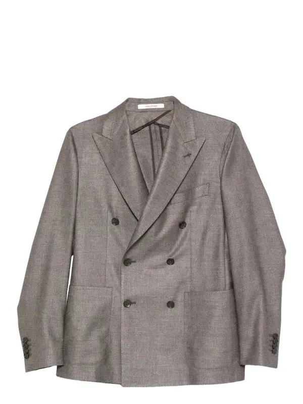 Tagliatore Double-breasted Blazer - Grey