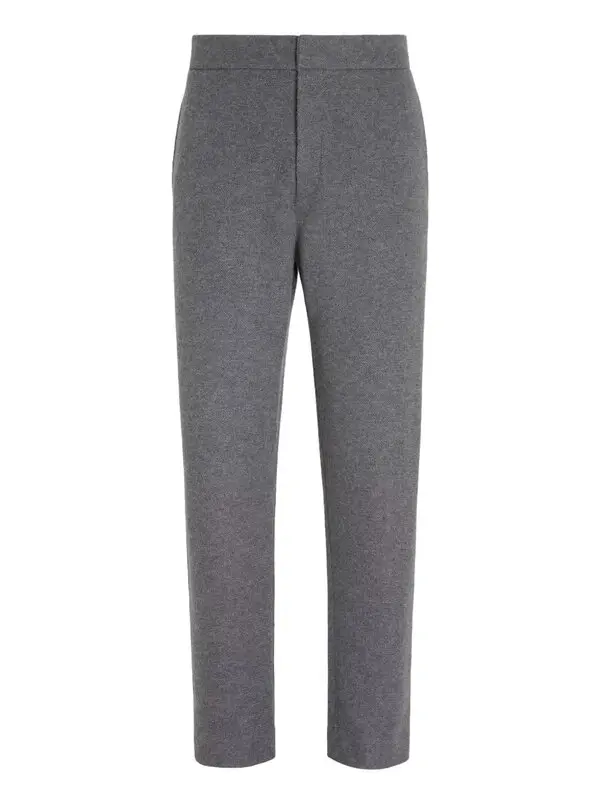 Zegna Cashmere Trousers - Grey