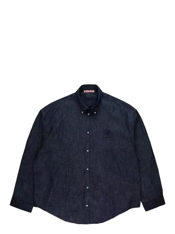 Acne Studios Buttoned Long-sleeve Shirt - Blue