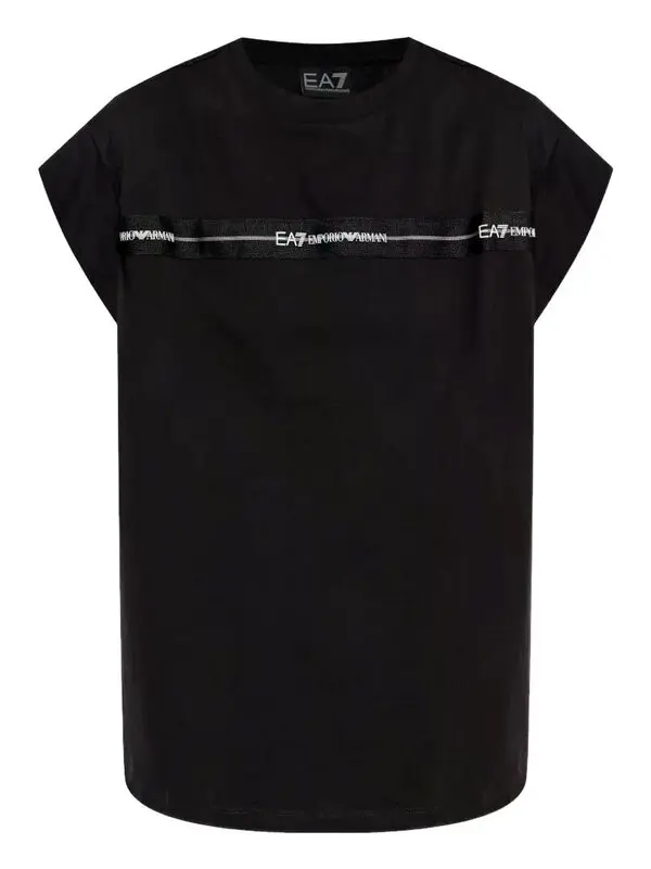 Emporio Armani Crew Neck Top - Black