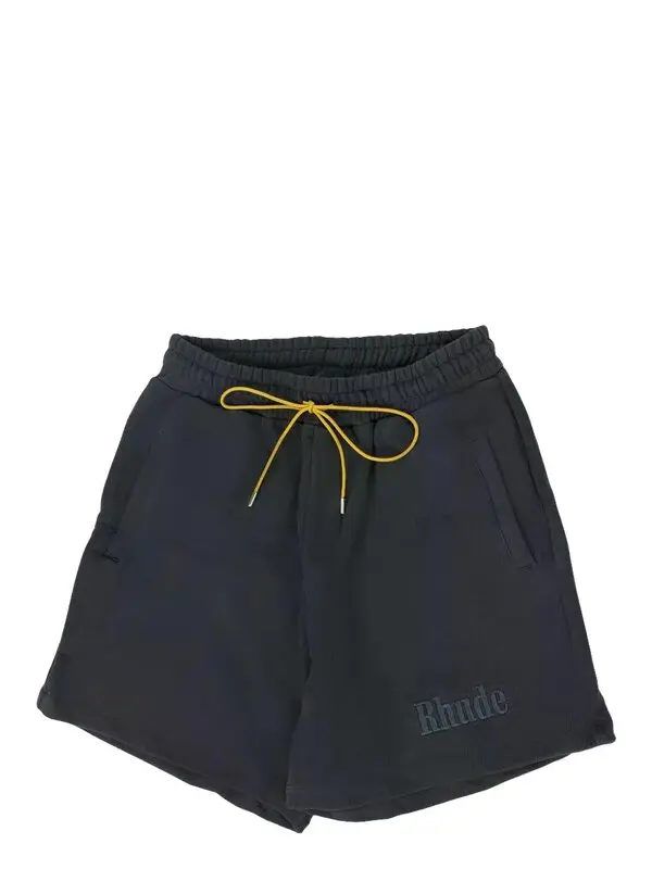 Rhude Logo Shorts - Black