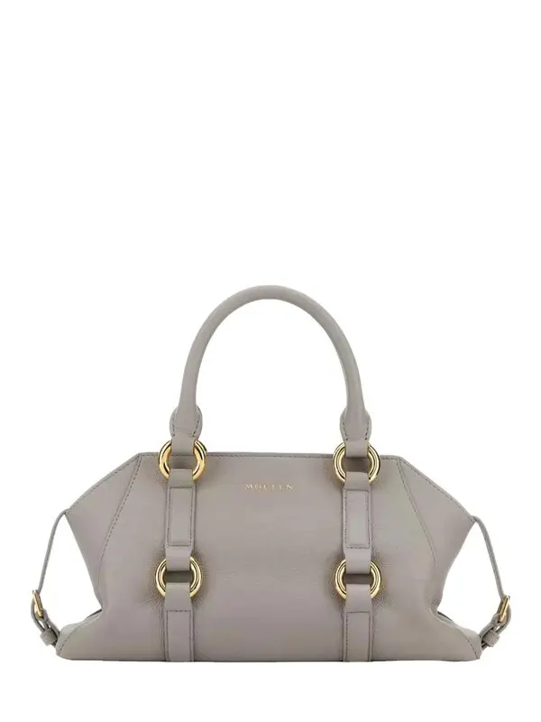 Alexander McQueen Farringdon Leather Tote - Grey