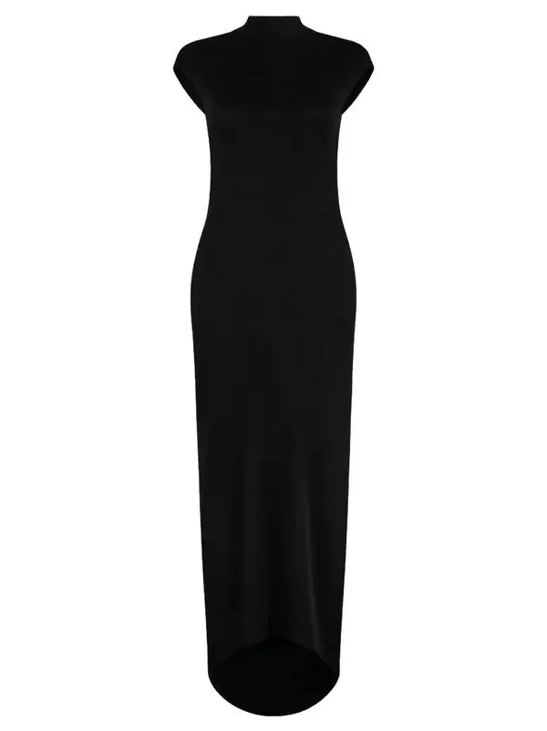 TOM FORD High-neck Maxi Dress - Black