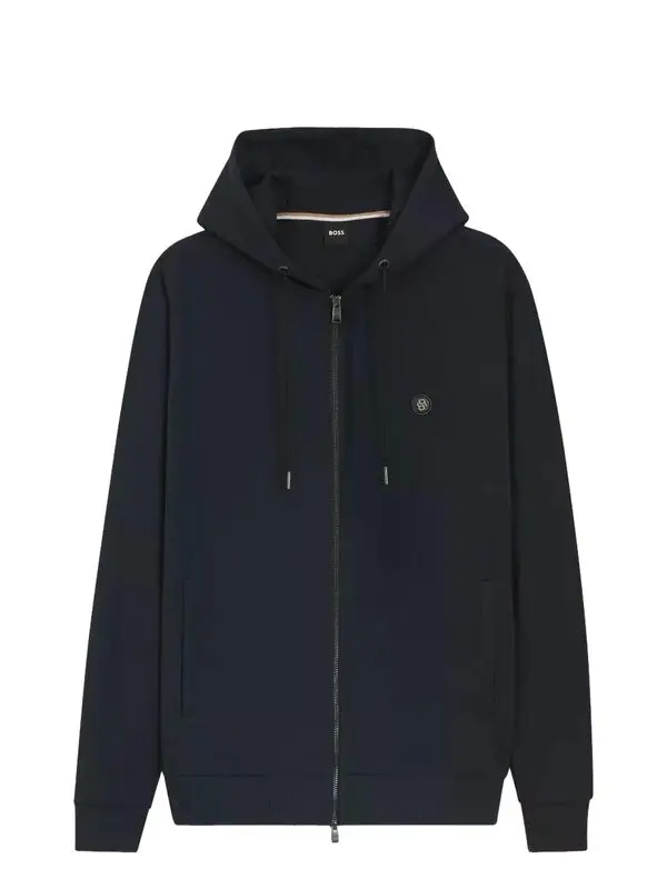 BOSS Zip-up Hoodie - Blue