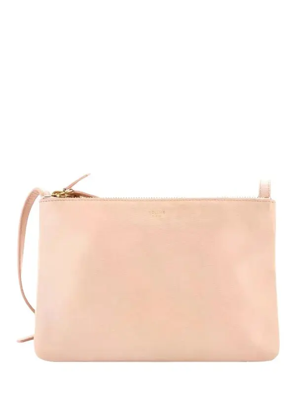 Celine Trio Leather Small Crossbody Bag - Neutrals
