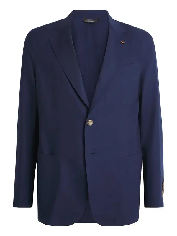 Colombo Cashmere Blazer - Navy