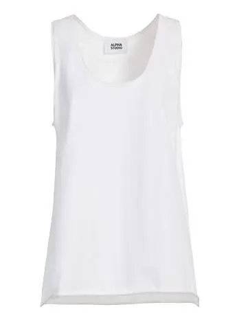 Alpha Studio Tank Top - Off White