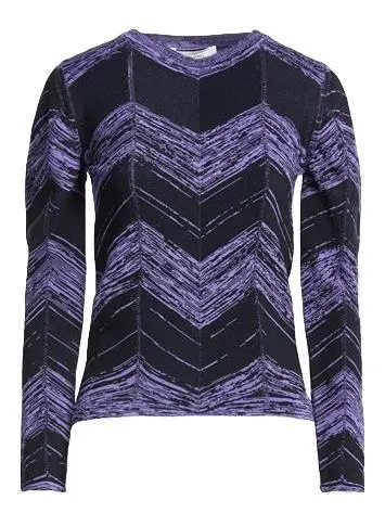 Liviana Conti Knitted Lightweight Sweater - Purple
