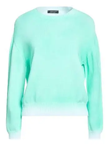 ARAGONA Cotton Knit Sweater - Green