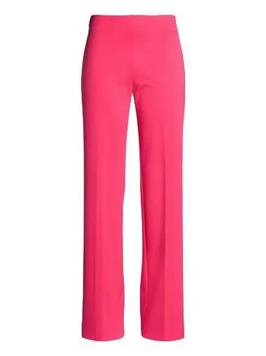 Liviana Conti Straight Leg High Waisted Pants - Fuchsia