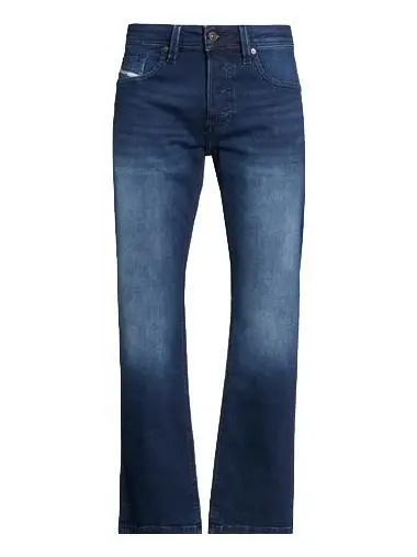 Diesel Cotton-elastane Straight Leg Jeans - Blue