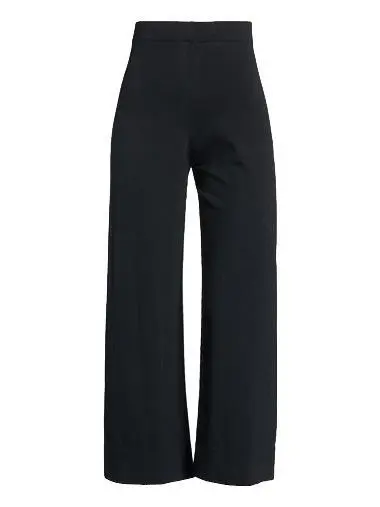 Liviana Conti Wide-leg Knitted Pants - Black