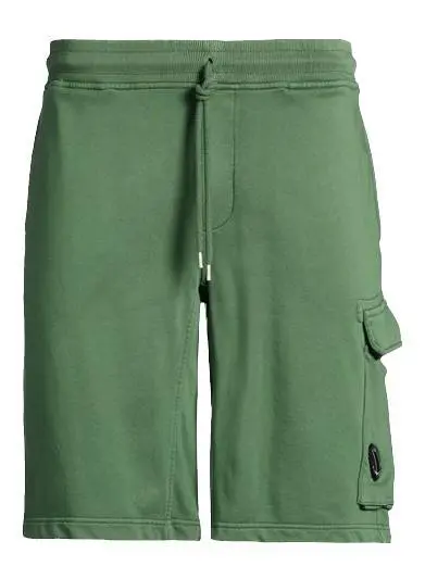 C.P. COMPANY C. P. Company Cotton Cargo Shorts - Green