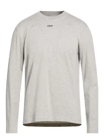 OFF-WHITE™ Off-white T-shirt Light Size Cotton - Grey