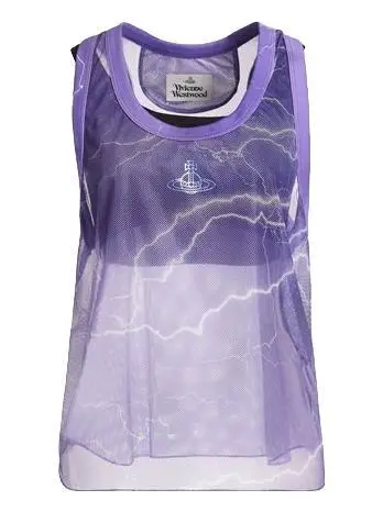 VIVIENNE WESTWOOD Tie-dyed Tank Top - Purple