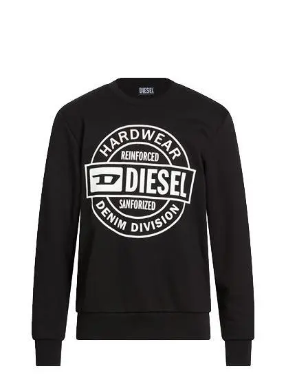 Diesel Cotton Sweatshirt - Black