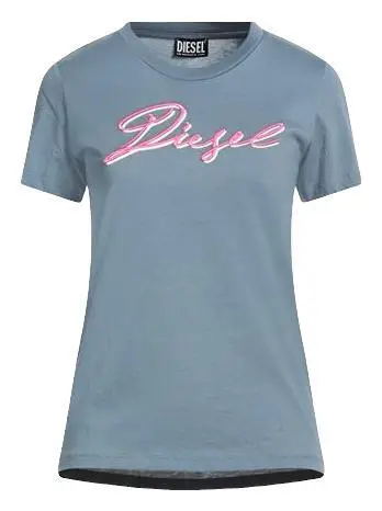 DIESEL® T-shirt In Cotton Jersey - Blue