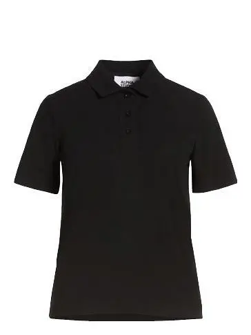 Alpha Studio Polo Shirt - Black