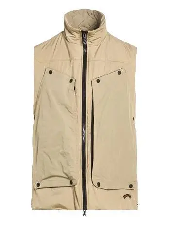 Paul & Shark Padded Nylon Vest - Beige