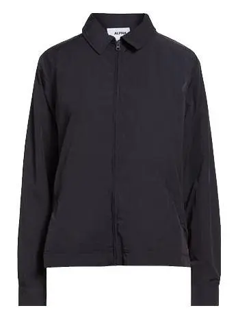 Alpha Studio Polyamide Bomber Jacket - Blue