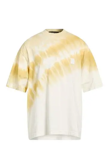 FEDERICO CINA T-shirt Pastel Size Cotton - Yellow