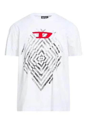 DIESEL T-shirt Size Cotton - White