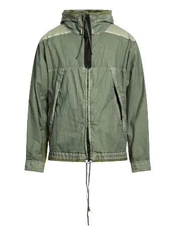 C.P. COMPANY Casual Jacket With Detachable Application - Green
