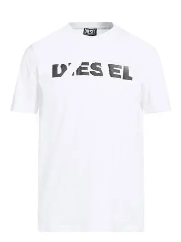 DIESEL T-shirt Size Cotton - White