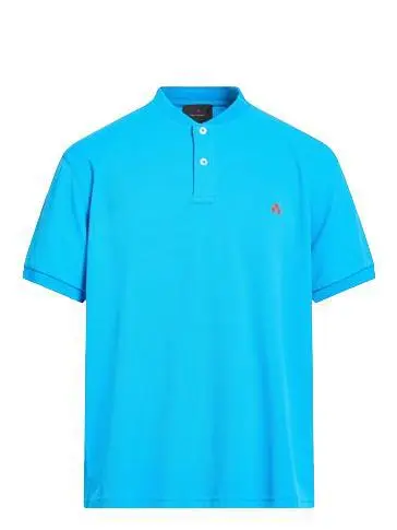 Peuterey T-shirt Size Cotton, Elastane - Azure