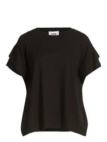 Alpha Studio Jersey T-shirt - Black