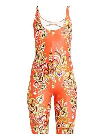 Emilio Pucci Playsuit Polyamide, Elastane - Tomato Red
