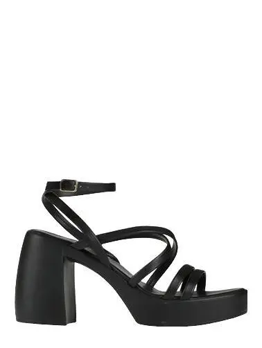 REPLAY Platform Sandals - Black