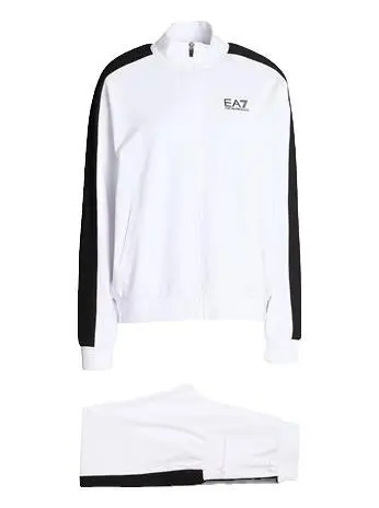 EA7 Jersey Tracksuit With Logo - White