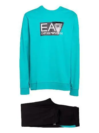 EA7 Tracksuit Emerald Size Cotton - Green